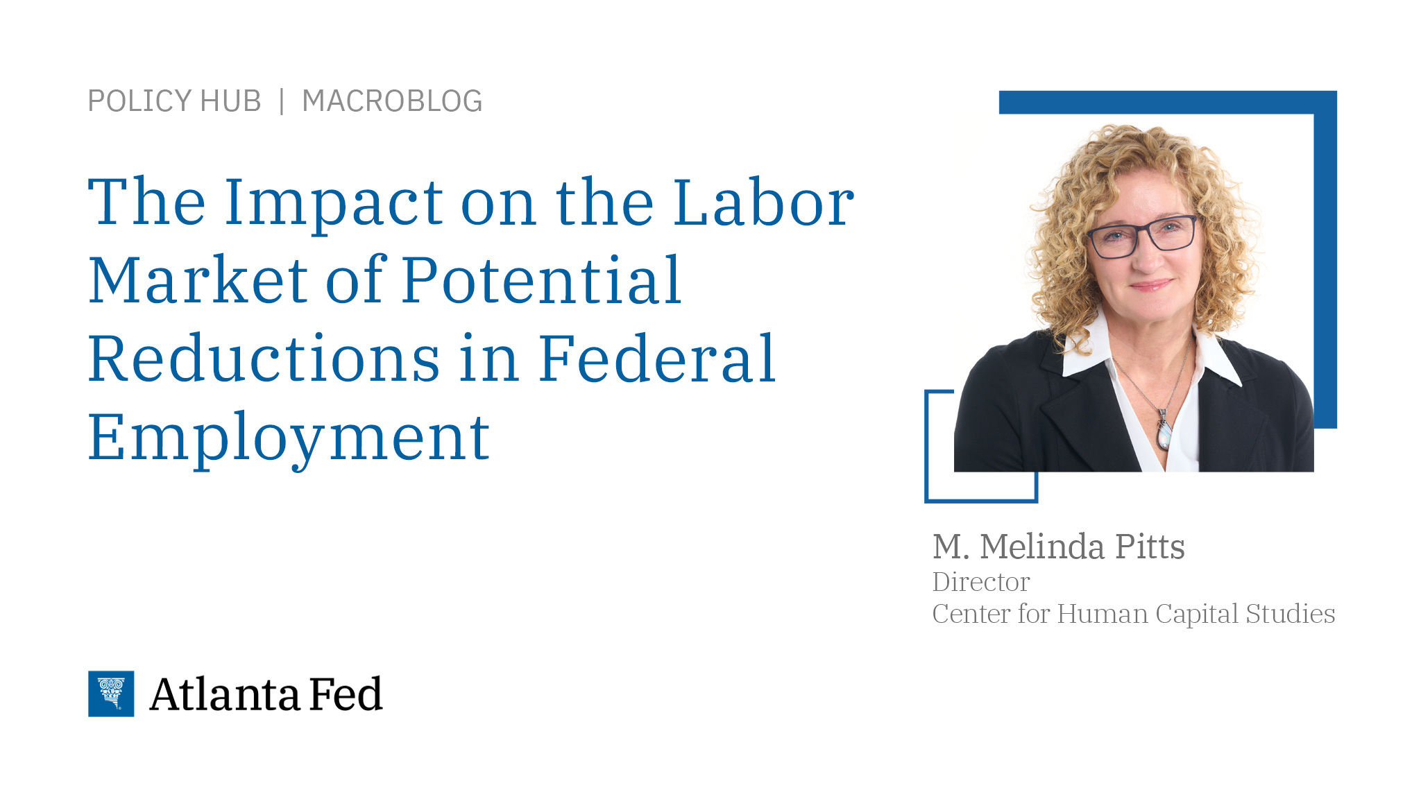 The Impact on the Labor Market of Potential Reductions in Federal ...